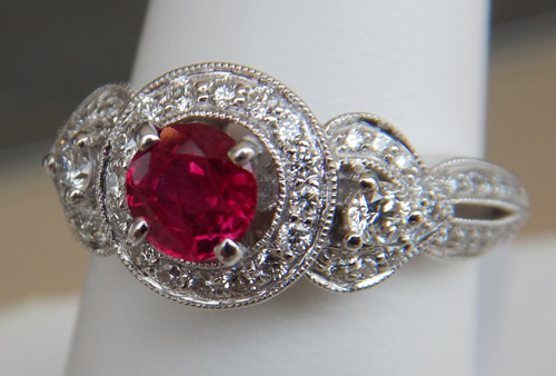 Antique Ruby Ring | Kloiber Jewelers