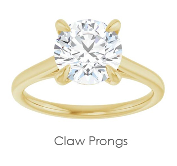 Round Prongs Vs. Claw Prongs | Kloiber Jewelers